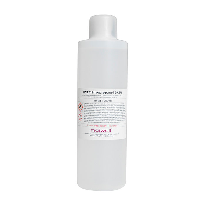Alcohol Isopropanol 99% Clear 1 liter, 14,28